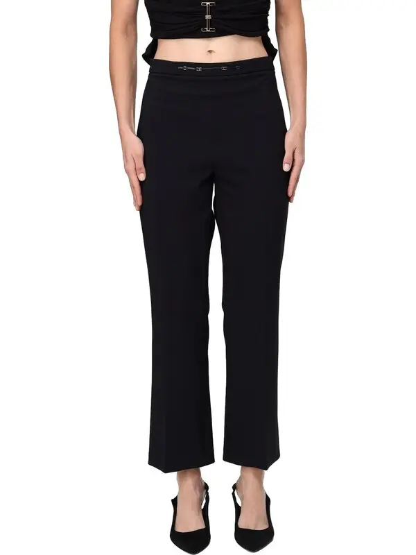 Elisabetta Franchi Tailored Trousers - Black