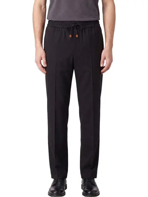 Drole De Monsieur Tailored Trousers - Black