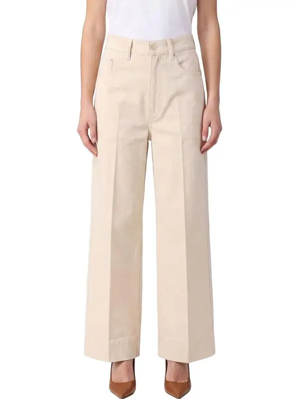 A.p.c. Thelma High-waisted Wide-leg Cotton Denim Jeans - White