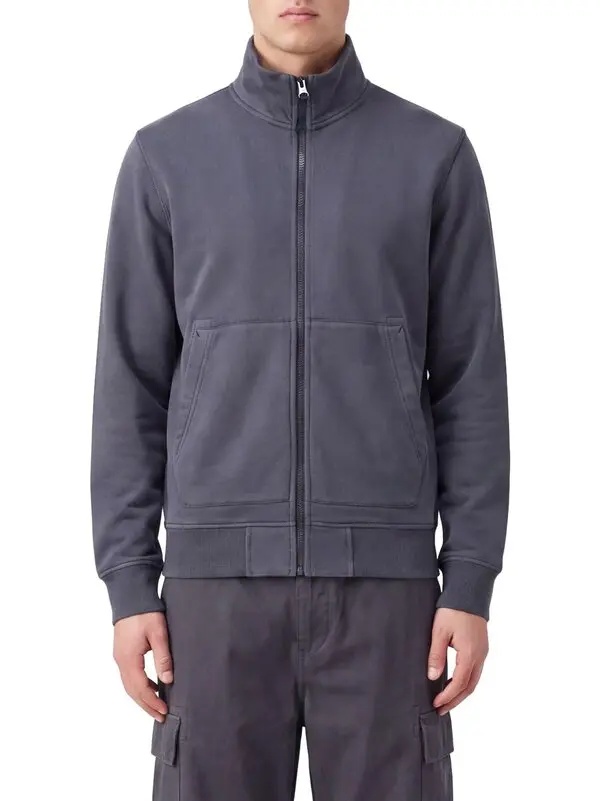 Stone Island Zip-up Jumper - Grey