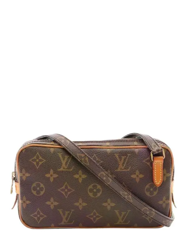 LOUIS VUITTON Monogram Marly Bandoulière Shoulder Bag - Brown