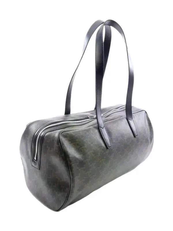 Celine 2010s Triomphe Duffel Bag - Brown