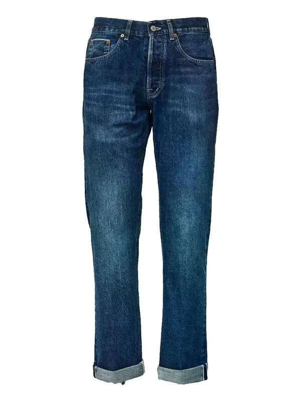 DONDUP Bray Rigid Selvedge Jeans - Blue