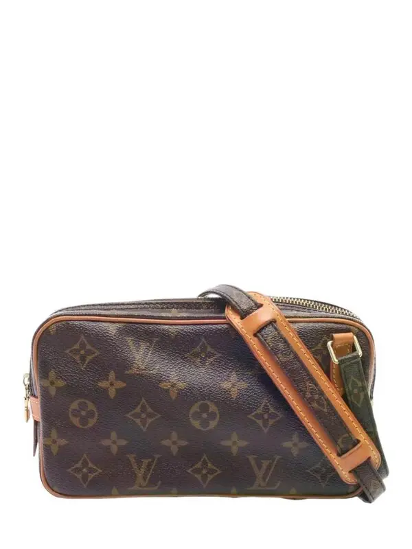 LOUIS VUITTON 1997 Marly Bandouliere Shoulder Bag - Brown