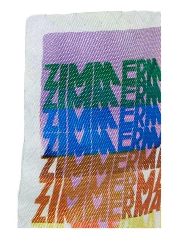 Zimmermann Logo-print T-shirt - Blue