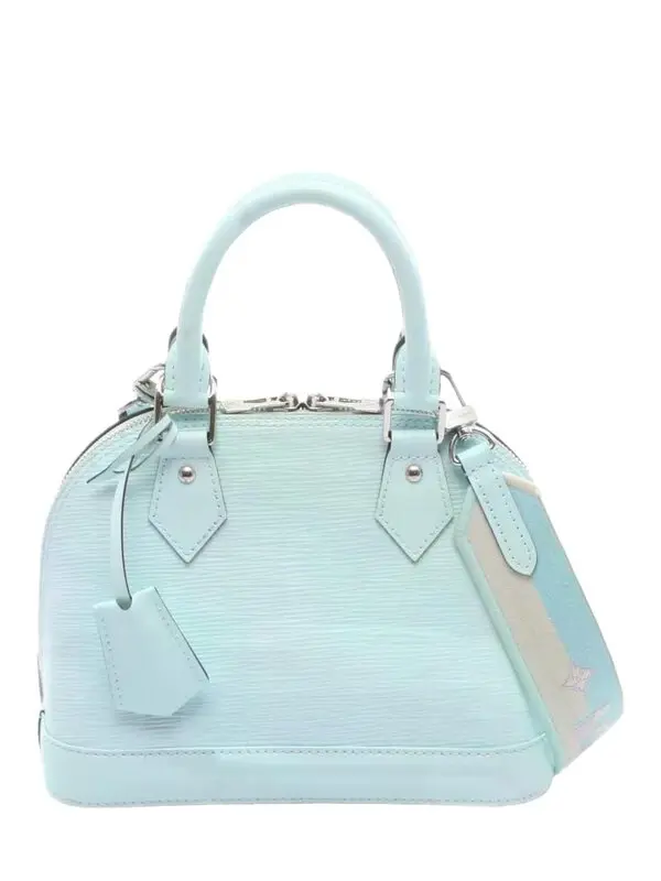 LOUIS VUITTON 2010s Bb Alma Epi Handbag - Blue