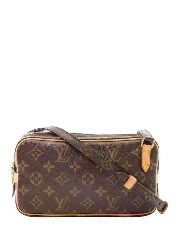 LOUIS VUITTON Monogram Marly Bandoulière Shoulder Bag - Brown