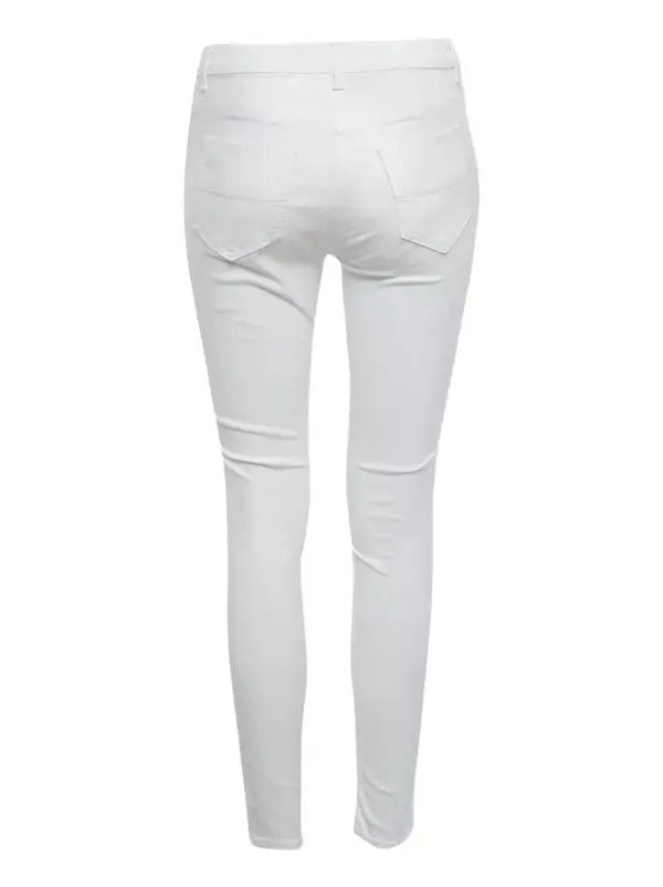 Elisabetta Franchi High-waisted Jeans - White