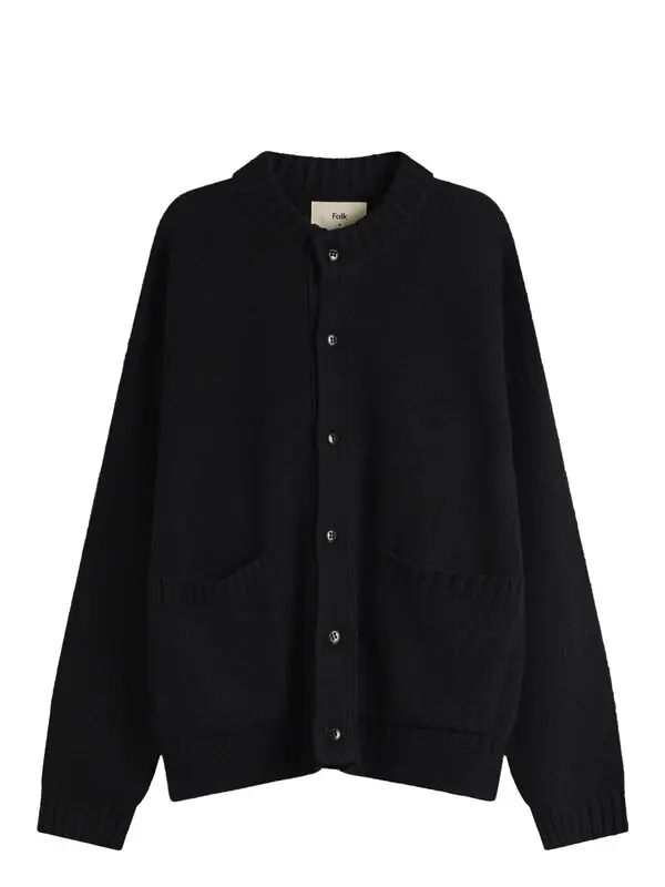 Folk Knitted Jacket - Black