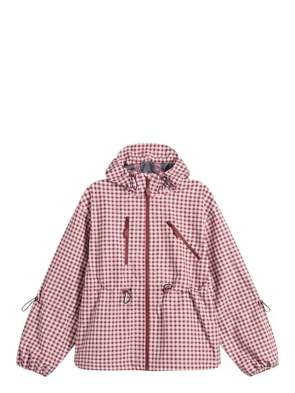DAMSON MADDER End. Exclusive Matilda Raincoat - Cherry Gingham