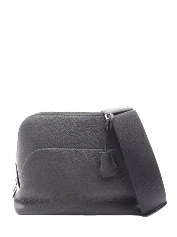 Hermès Bolide Togo-leather Shoulder Bag - Blue