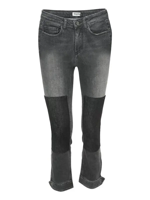 Zadig&Voltaire Patch-detail Denim Jeans - Black