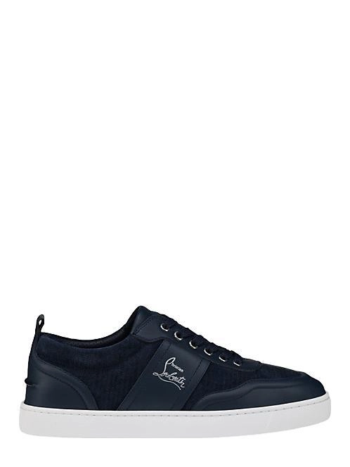 CHRISTIAN LOUBOUTIN Retero Leather Trainers - Marine