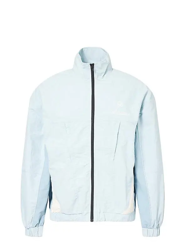 PELLADOR Funnel-neck Shell Tracksuit Top - Blue