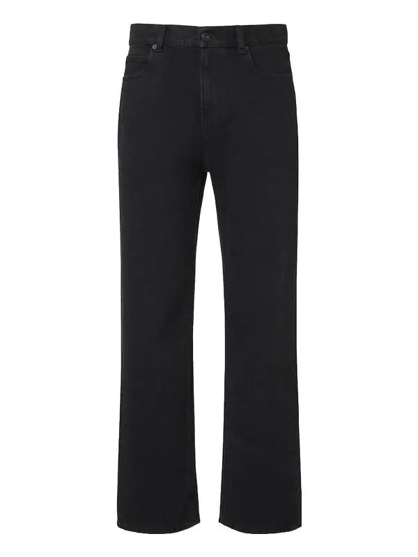 THE ROW Vanya Straight Jeans - Black