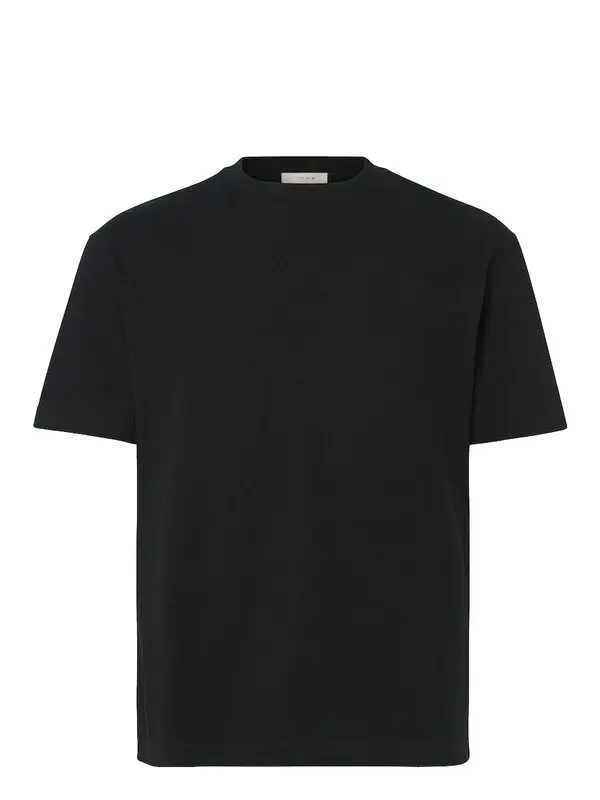 THE ROW Madoc Cotton Jersey T-shirt - Black