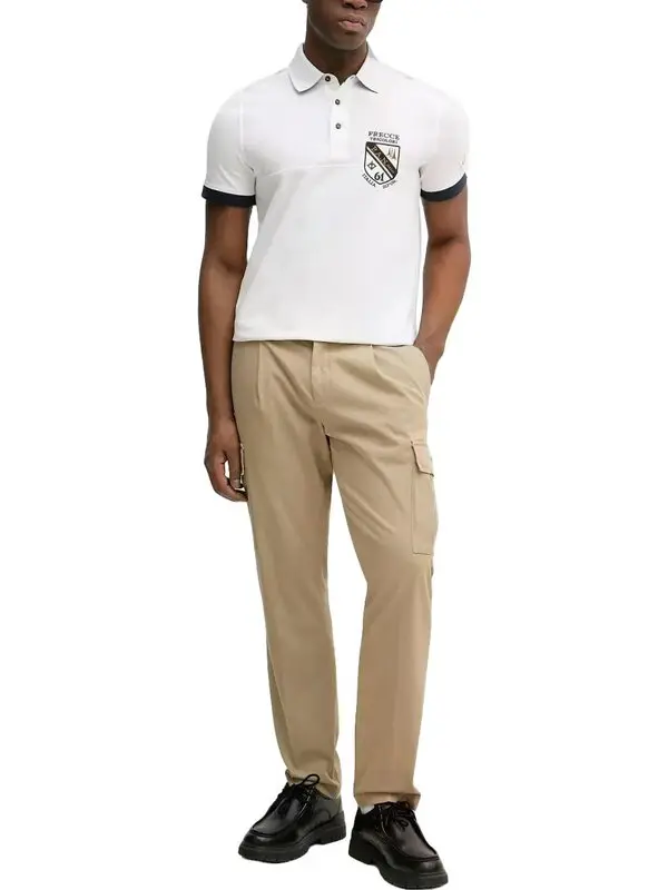 AERONAUTICA MILITARE Straight-leg Cargo Trousers - Neutrals