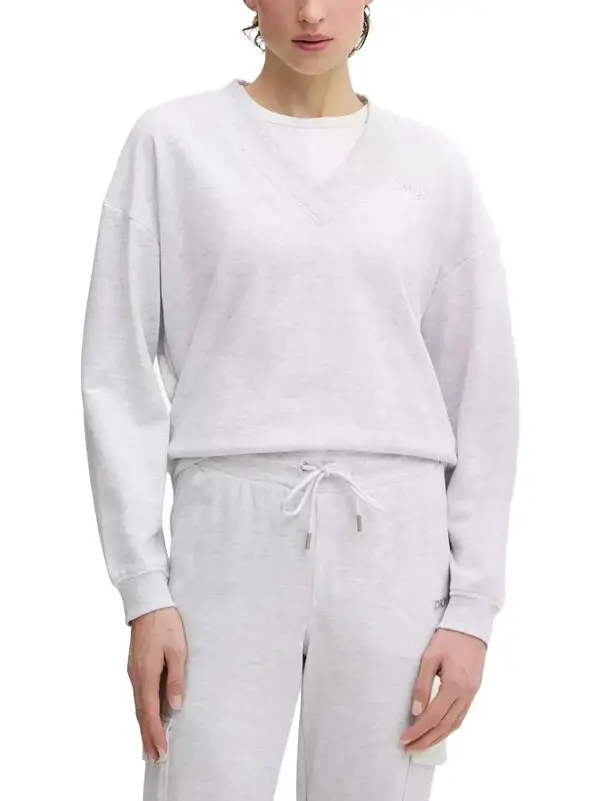 Dkny V-neck Sweatshirt - Grey