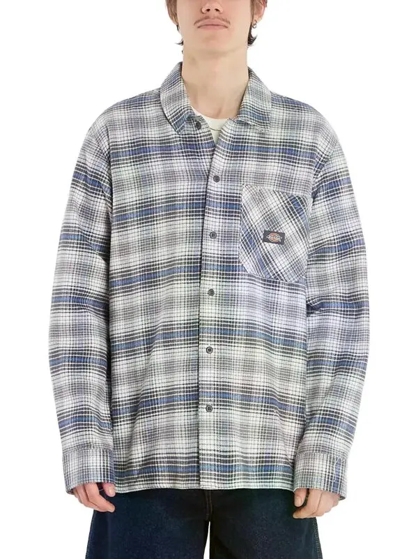 Dickies Forest Check-print Shirt - White