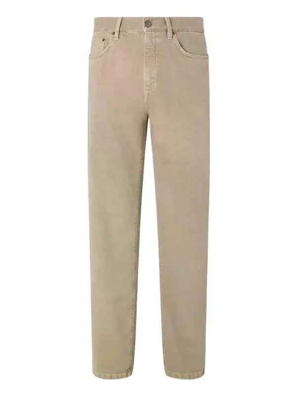 Zegna Cotton Roccia Trousers - Neutrals
