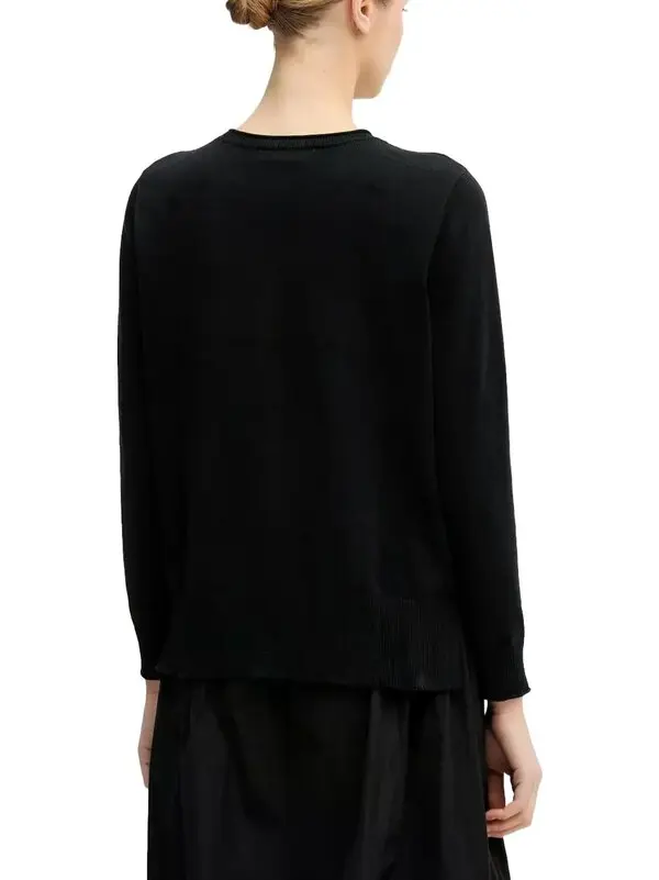Dkny Embellished Knitted Jumper - Black