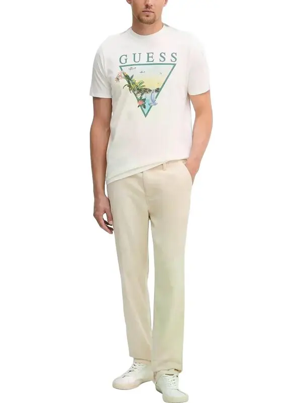 Guess Straight-leg Chino Pants - Neutrals