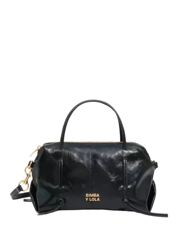 Bimba Y Lola Mini Leather Lolita Bag - Black