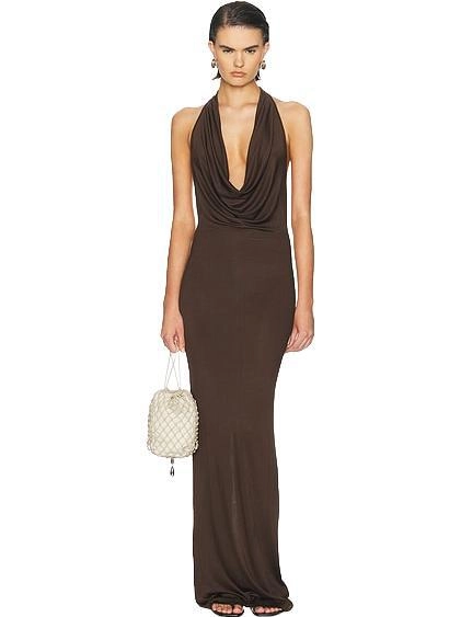 Eterne Gisele Maxi Dress - Bark