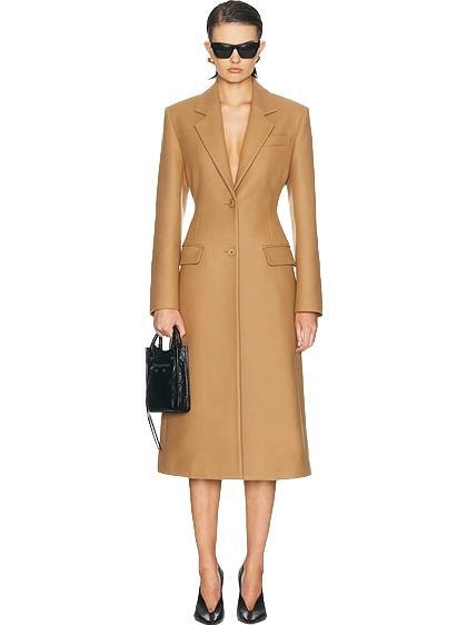 Balenciaga Long Coat - Camel