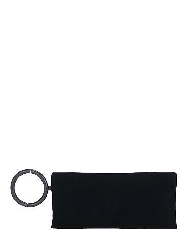 TOM FORD Velvet Nappa Leather Clutch - Navy