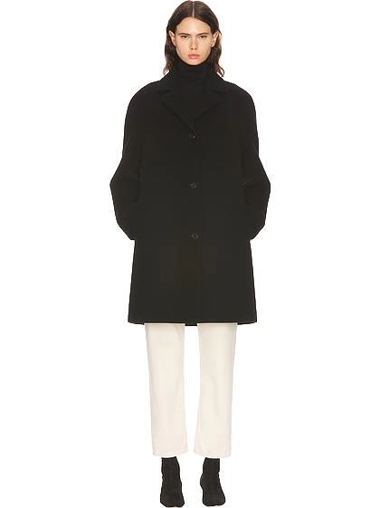 THE ROW Keiran Coat - Black