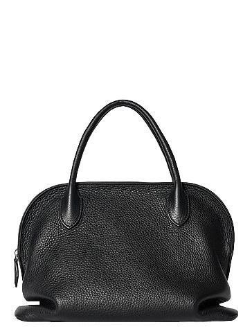 THE ROW Agnes 12 Bag - Black Ans