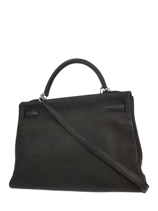 Hermès 2008 32cm Retourne Bag - Black