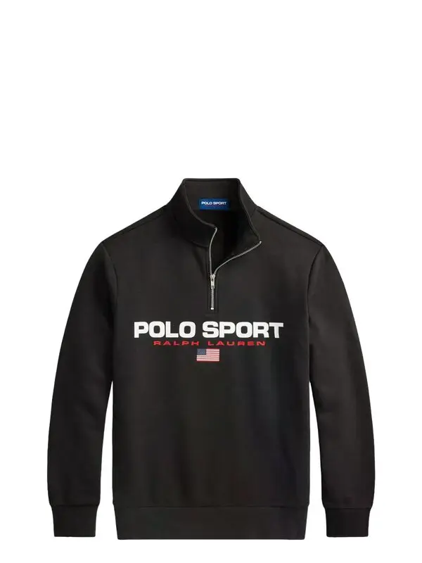 Polo Ralph Lauren Logo-print Sweatshirt - Black