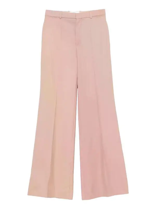 Chloé Wool Gabardine Trousers - Pink