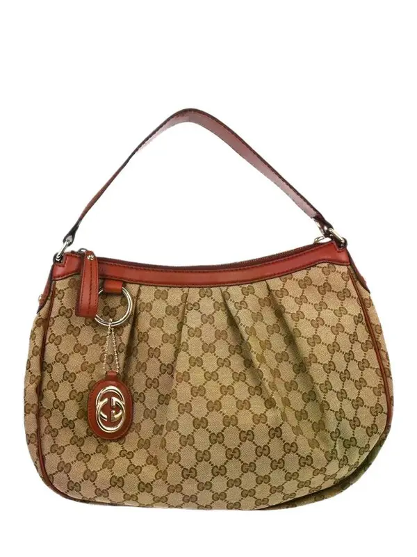 Gucci 2010-2020s Gg Canvas Shoulder Bag - Neutrals