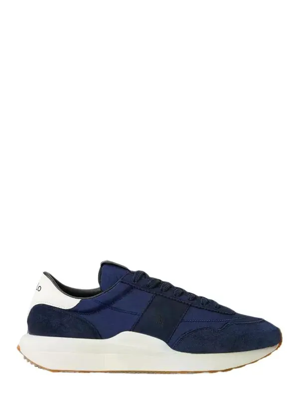 Polo Ralph Lauren Panelled Lace-up Sneakers - Blue