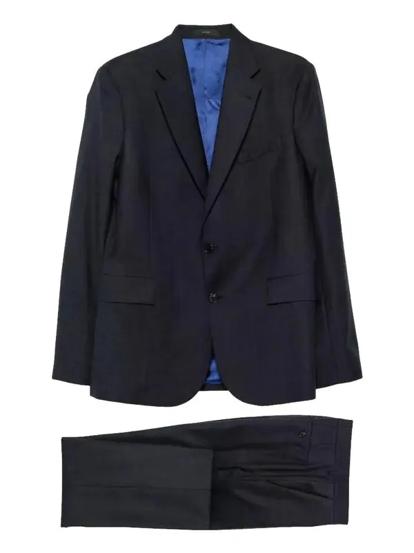 Paul Smith Tailored Single-breasted Suit - Blue
