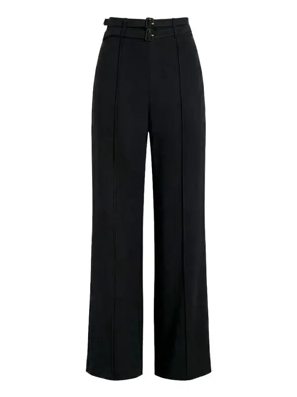 Cinq À Sept Maelor Belted Trousers - Black