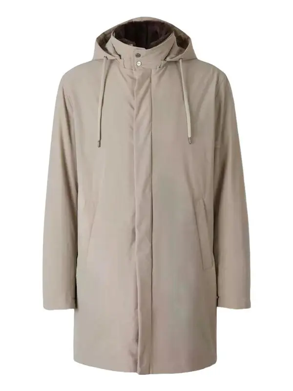 Herno Hooded Parka - Neutrals