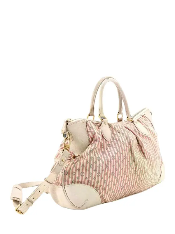 LOUIS VUITTON Marina Handbag Mini Lin Croisette Gm Tote Bag - Neutrals
