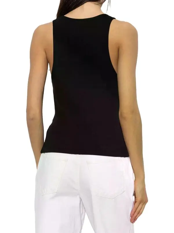 Matteau Ribbed Tank Top - Black