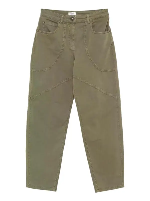Liu Jo Seam Detail Trousers - Green