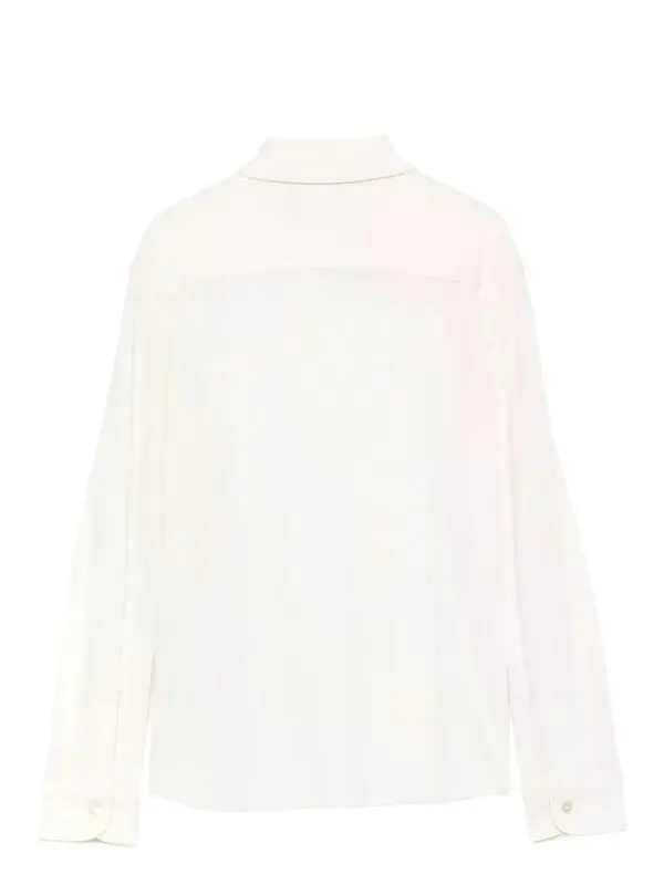 CIRCOLO 1901 Long Sleeve Button-down Shirt - Neutrals