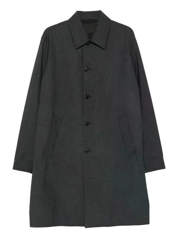 Prada Long-sleeved Coat - Grey