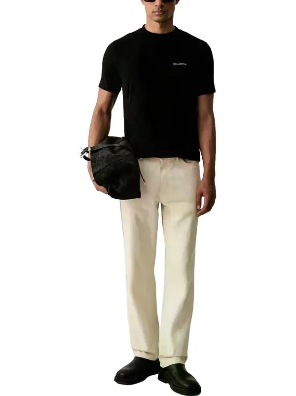 Karl Lagerfeld Logo-print T-shirt - Black