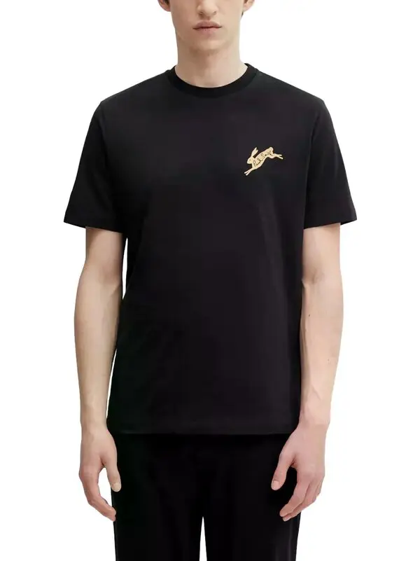 Paul Smith Rabbit-logo T-shirt - Black