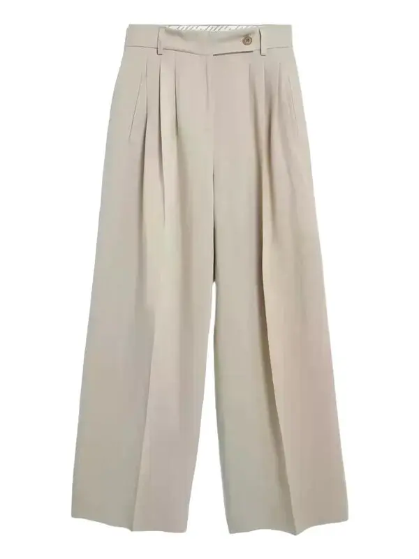 ARMEDANGELS Kaayua Lino Pleated Trousers - Neutrals