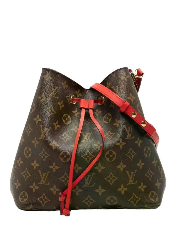 LOUIS VUITTON Monogram Neonoe Mm Bucket Bag - Brown