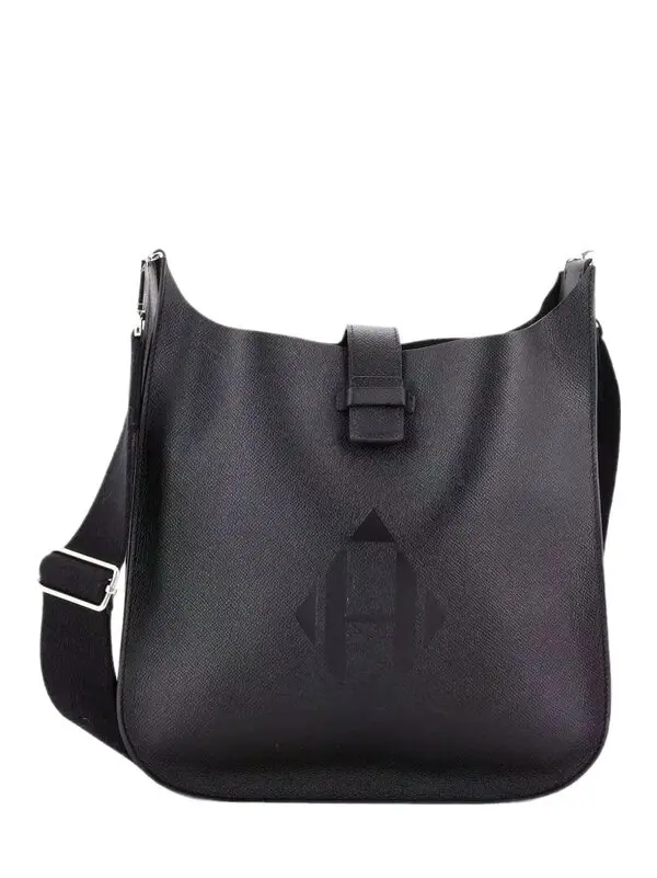 Hermès Evelyne Sellier Bag Epsom 29 Crossbody Bag - Black